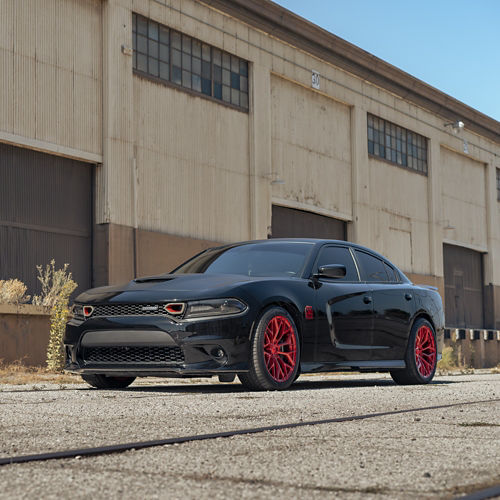 2022 Dodge Charger Hellcat - American Racing TTF - Black | Wheel Pros